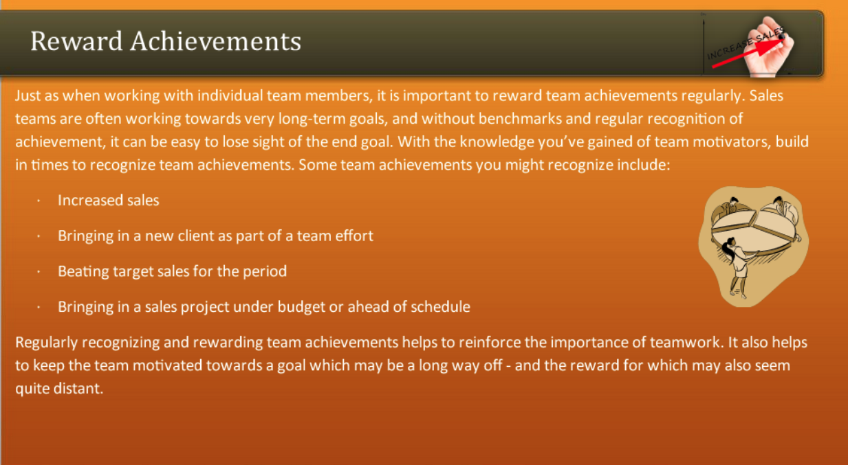 Reward Achievements Freshskills